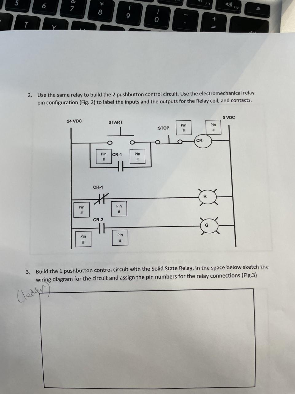 Solved Lab Assignment # 1: ELECTROMECHANICAL AND SOLID STATE | Chegg.com
