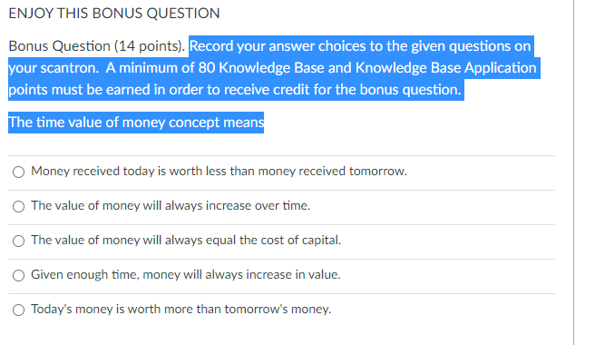 Solved ENJOY THIS BONUS QUESTION Bonus Question (14 points). | Chegg.com
