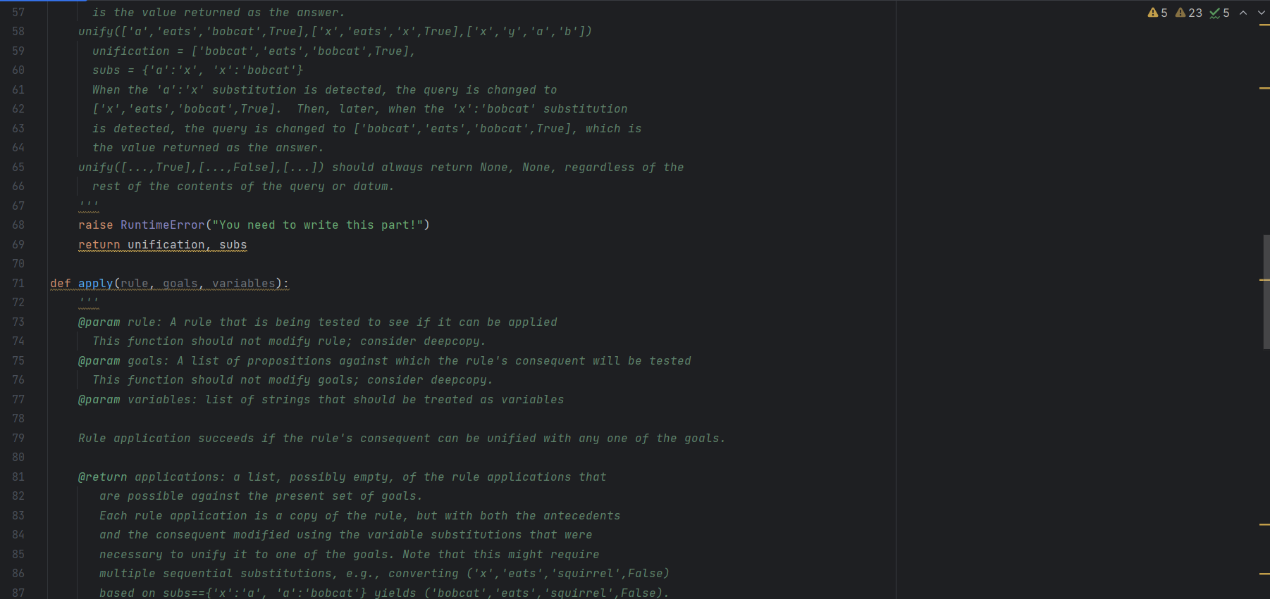 Solved The given files include a sample data file | Chegg.com