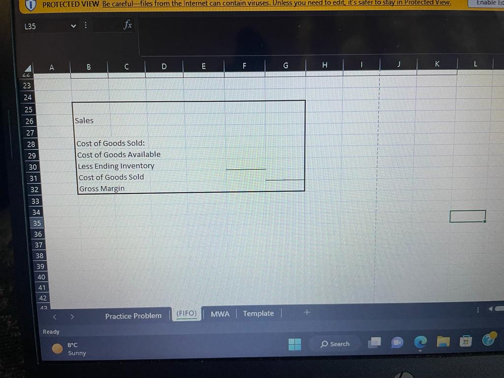 Solved Please complete the attached Spreadsheet and | Chegg.com