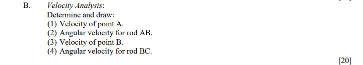 Aim: To conduct a full kinematic analysis and | Chegg.com