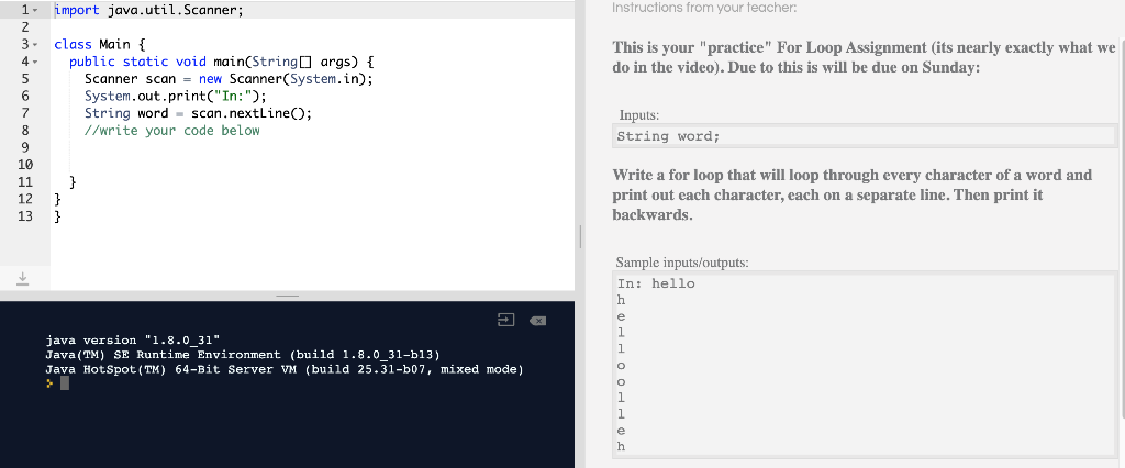 Solved Instructions from your teacher 1- import | Chegg.com