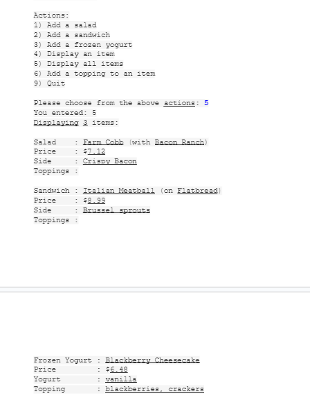 Solved Objectives: Write classes in an inheritance hierarchy | Chegg.com
