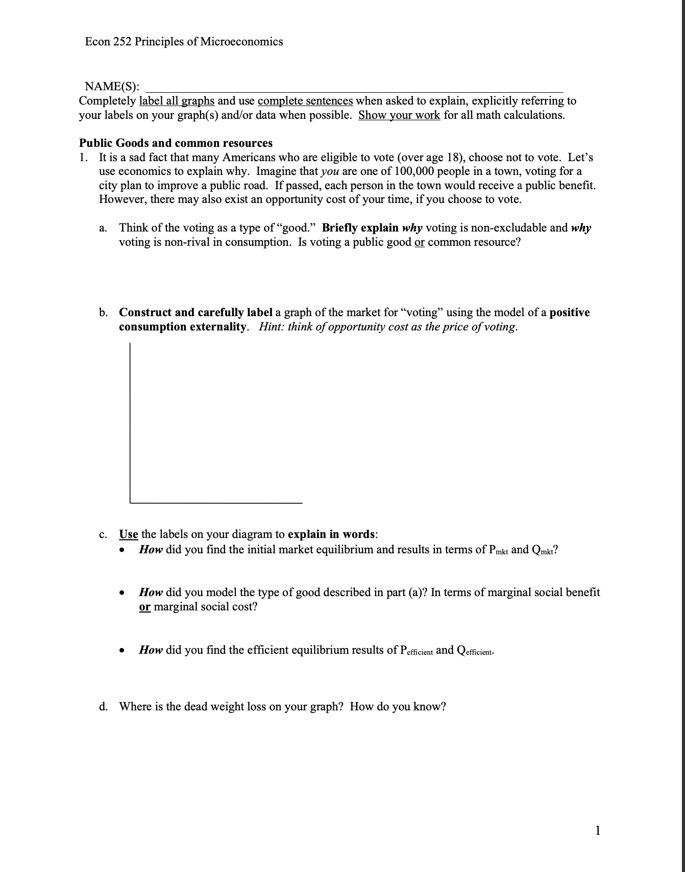 Solved b. Construct and carefully label a graph of the | Chegg.com