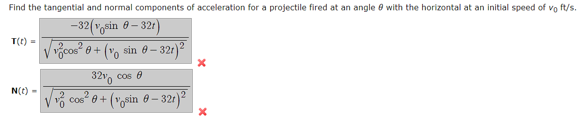 Solved Find The Tangential And Normal Components Of