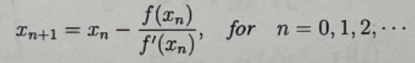 Solved Newton S Method For Approximating Roots Of F X 0