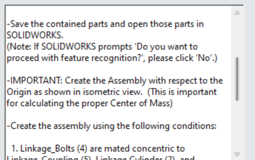 Solved E21401: Build this assembly in SOLIDWORKS (Linkage | Chegg.com