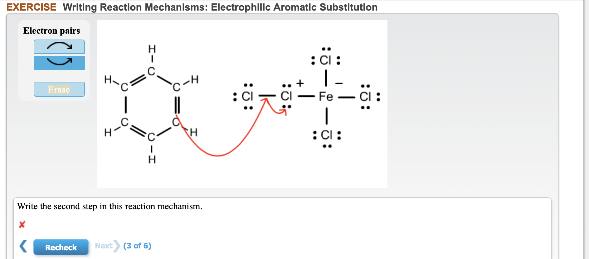 Solved EXERCISE Writing Reaction Mechanisms: Electrophilic | Chegg.com