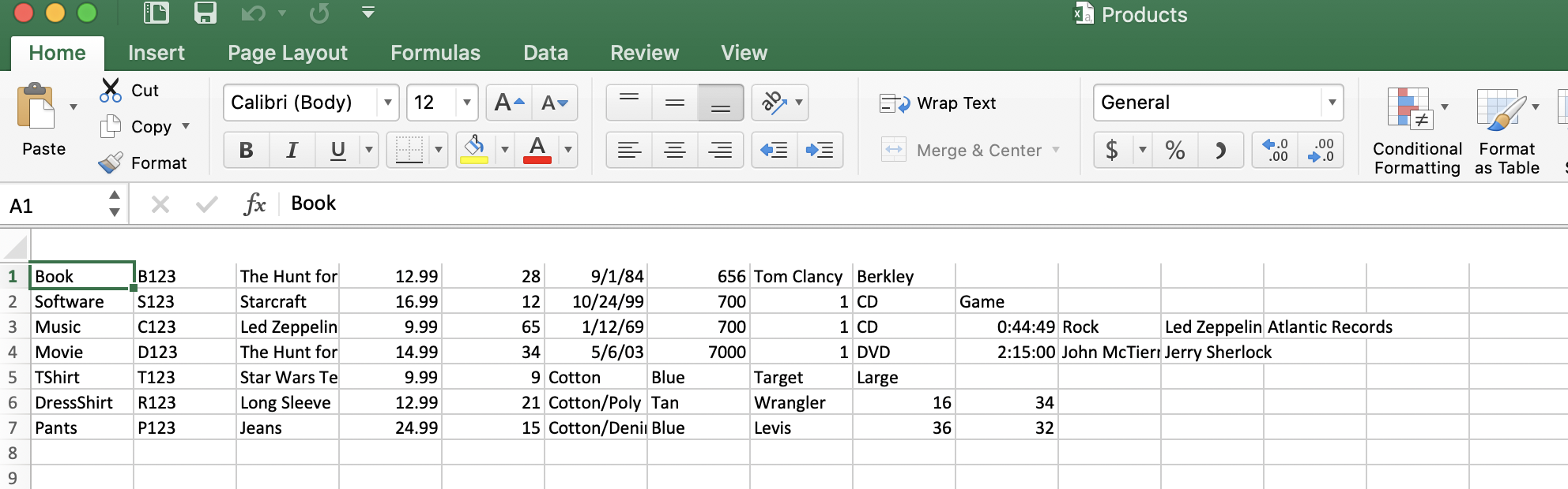 CIS 3309 - Product Object Problem This project | Chegg.com