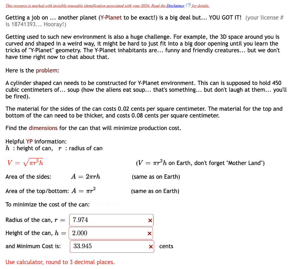 Solved This resource is marked with invisible traceable | Chegg.com