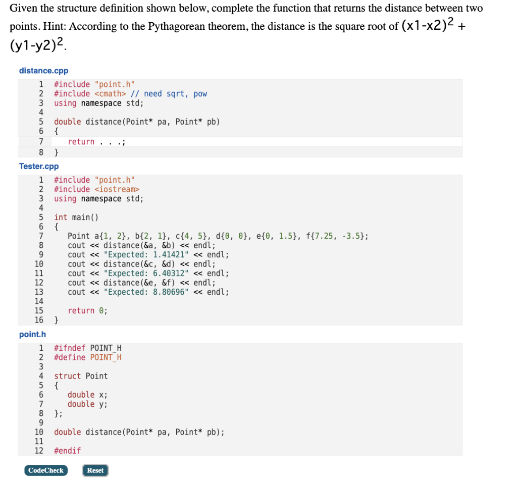 Solved please help me with this problem Given the structure | Chegg.com