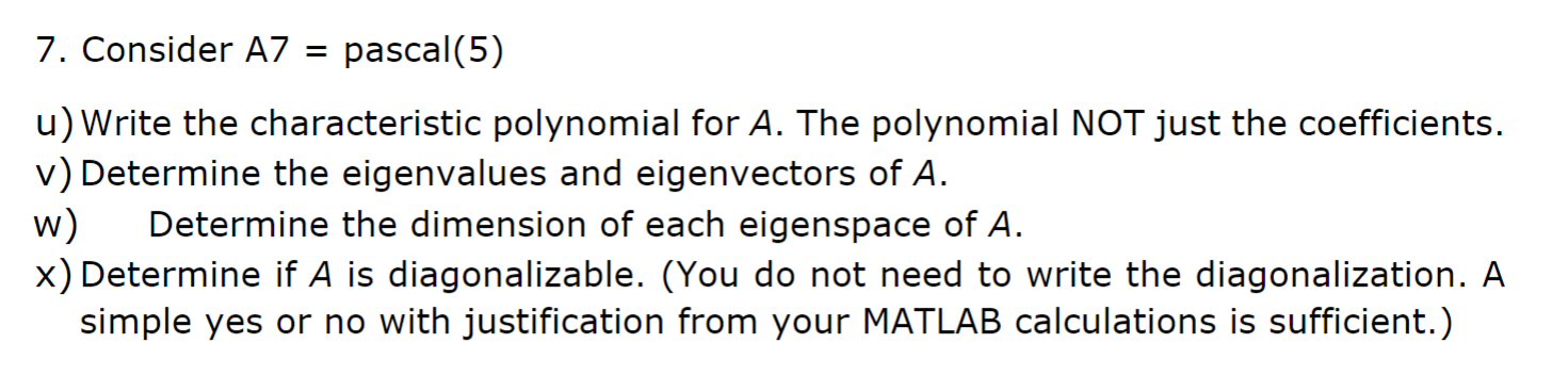 Solved PLEASE DO THIS IN MATLAB!!! please provide the code | Chegg.com