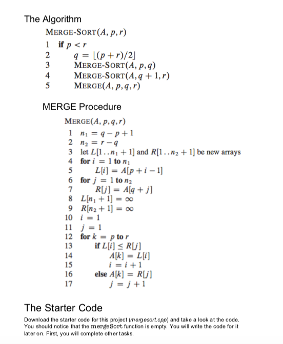 Solved Sorting In this assignment you will implement a | Chegg.com