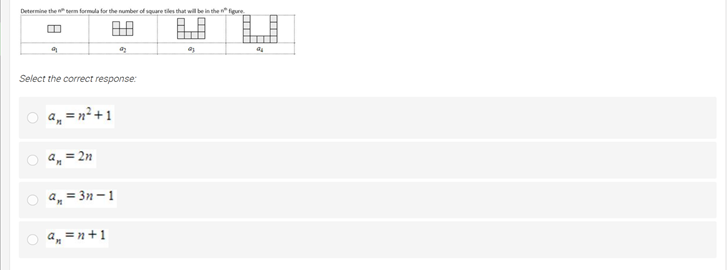 Solved 1.) Determine the nth term formula for the number of | Chegg.com Solved 1.) Determine the nth term formula for the number of | Chegg.com