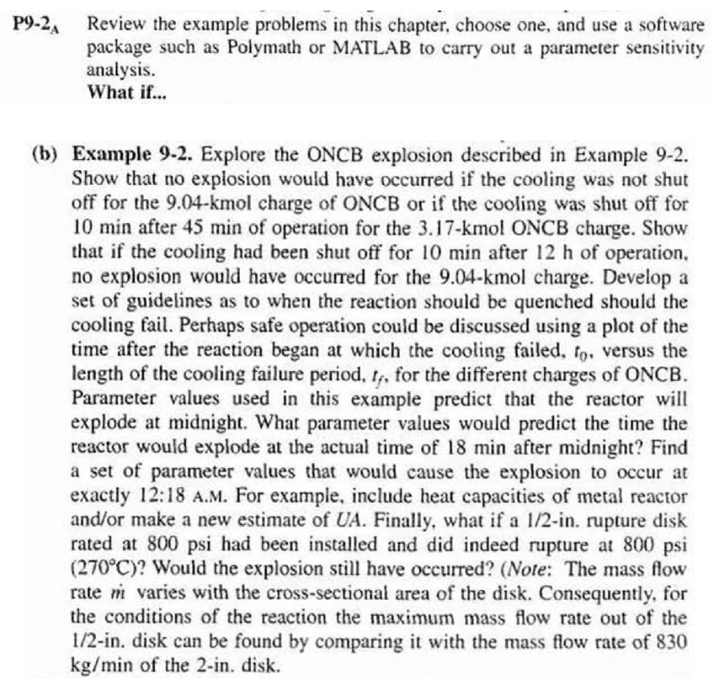 P9-24 Review the example problems in this chapter, | Chegg.com