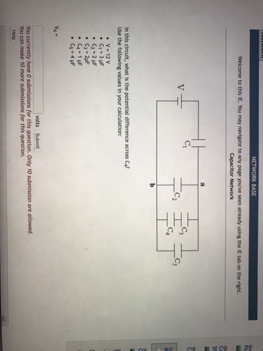 Solved NETWORK BASE Welcome to this IE. You may navigate to | Chegg.com