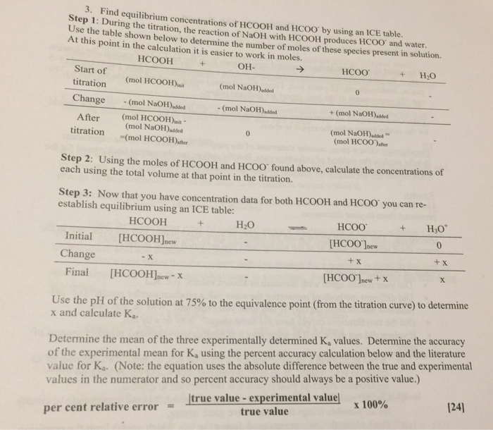 Solved Calculate Ka value at different points in specific | Chegg.com
