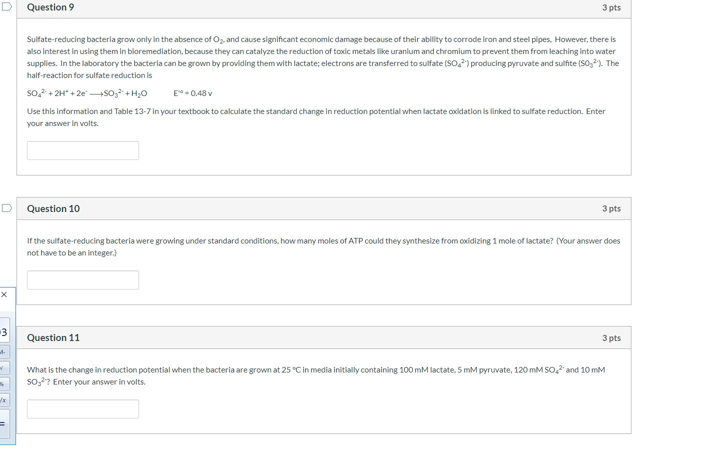TABLE 13-7 Standard Reduction Potentials of Some | Chegg.com