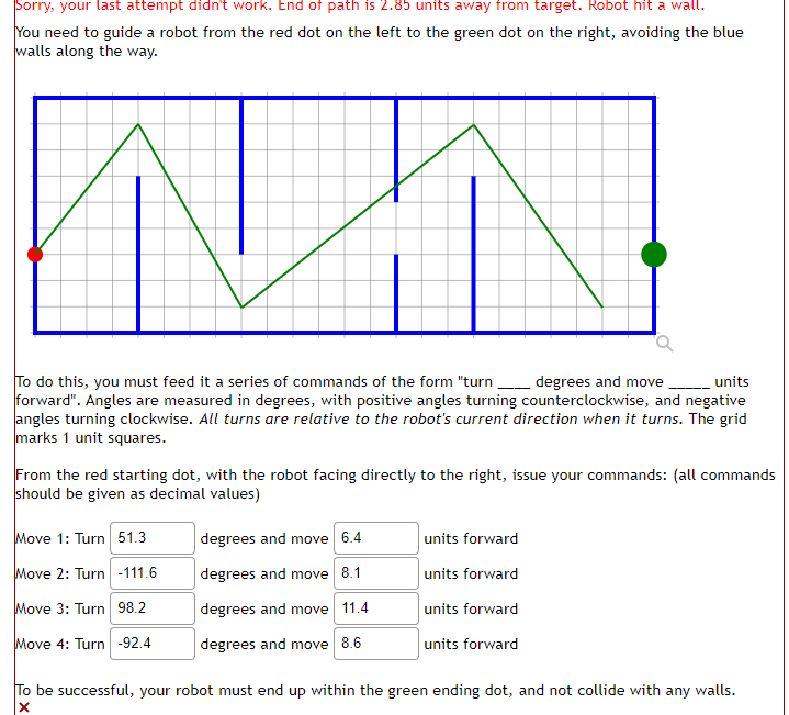 Solved Sorry, your last attempt didn't work. End of path is | Chegg.com