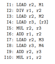 (a) Rewrite the code by using the register renaming | Chegg.com