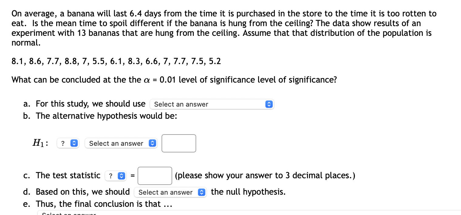 Solved The average final exam score for the statistics | Chegg.com