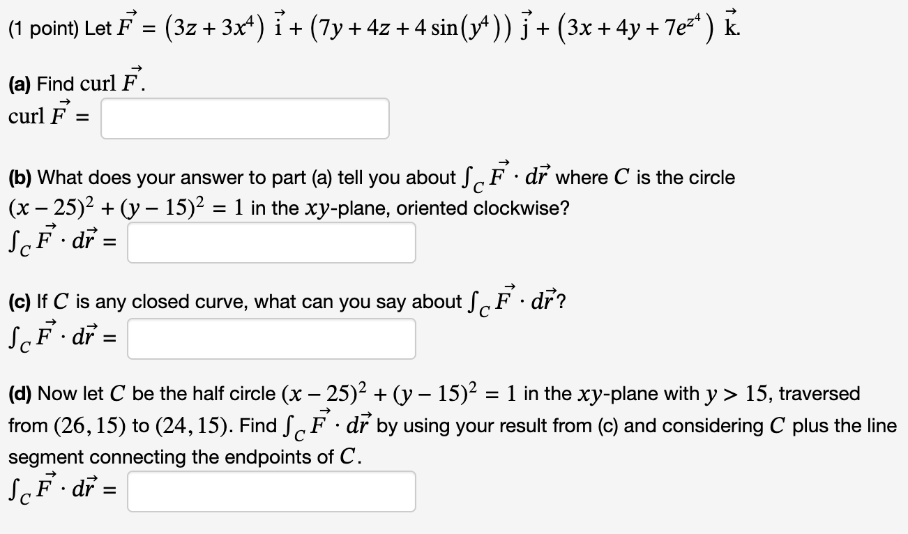 Solved (1 point) Let | Chegg.com