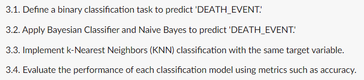 Solved Assistance with Classification analysis testing | Chegg.com