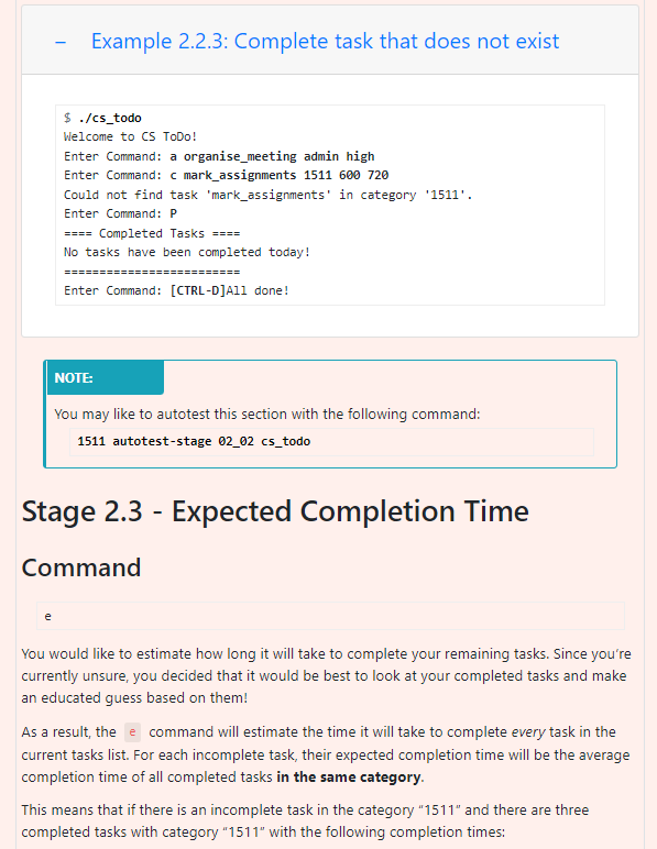 Solved stage L.I - lask completion c [task] [category] | Chegg.com