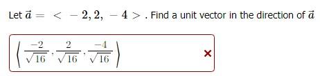 Solved Let a . Find a unit vector in the | Chegg.com