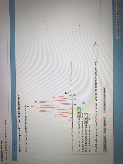 Solved Assignment Scoring Your last submission is used for | Chegg.com