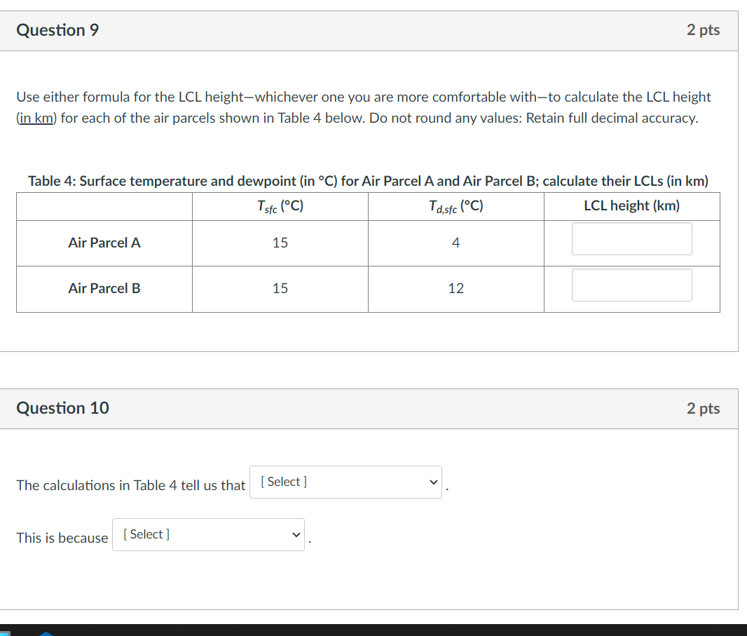 Solved Use either formula for the LCL height-whichever one | Chegg.com
