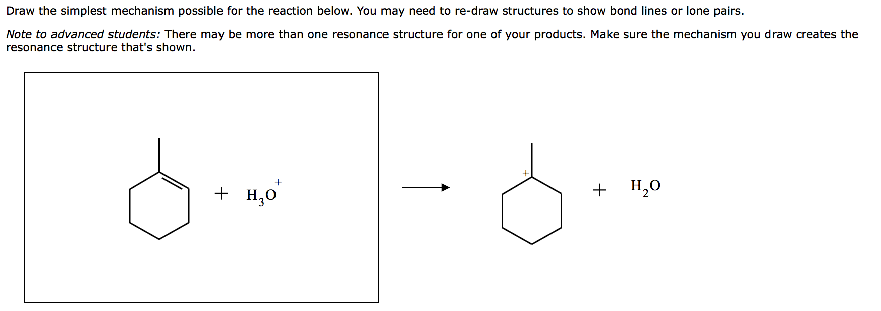 Solved Draw the simplest mechanism possible for the reaction | Chegg.com Solved Draw the simplest mechanism possible for the reaction | Chegg.com