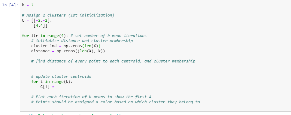 Solved Follow the steps and provided starting code to answer | Chegg.com