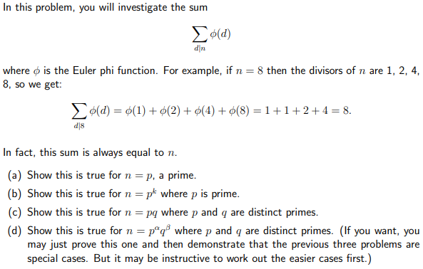 Solved In this problem, you will investigate the sum | Chegg.com
