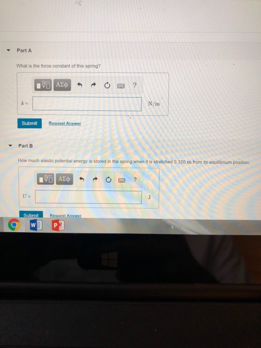 Solved KAssignment 7 Problem 7.28 Constants A force of | Chegg.com