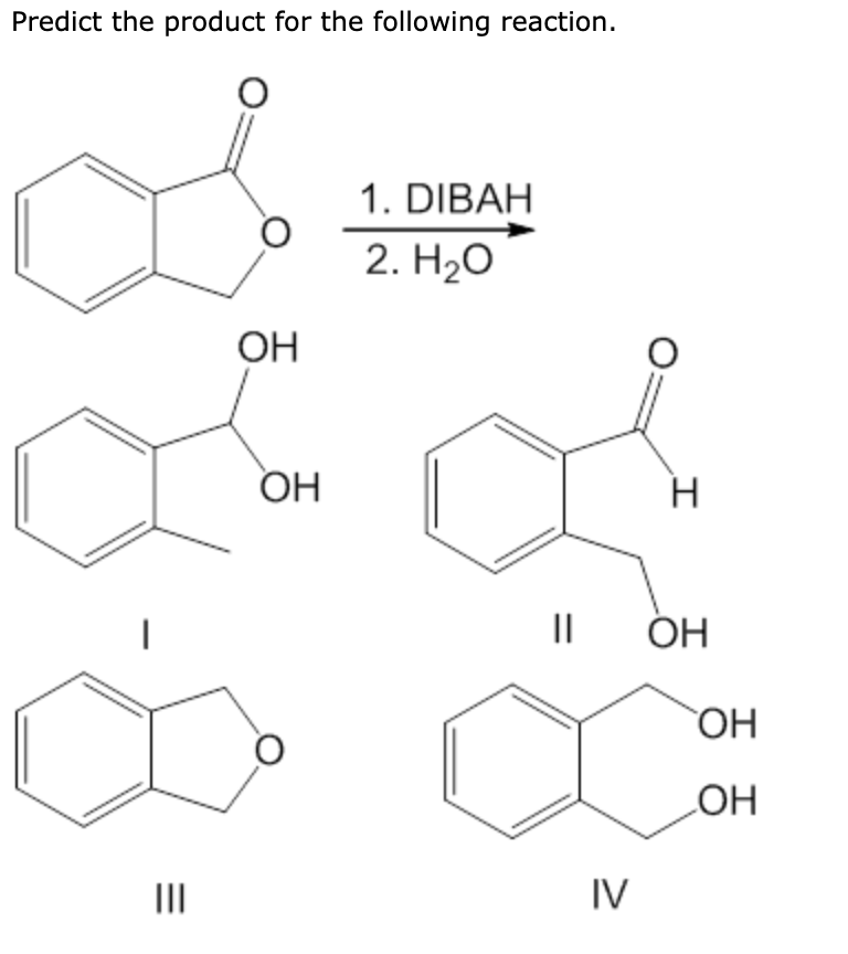 Solved Predict the product for the following reaction. 1. | Chegg.com