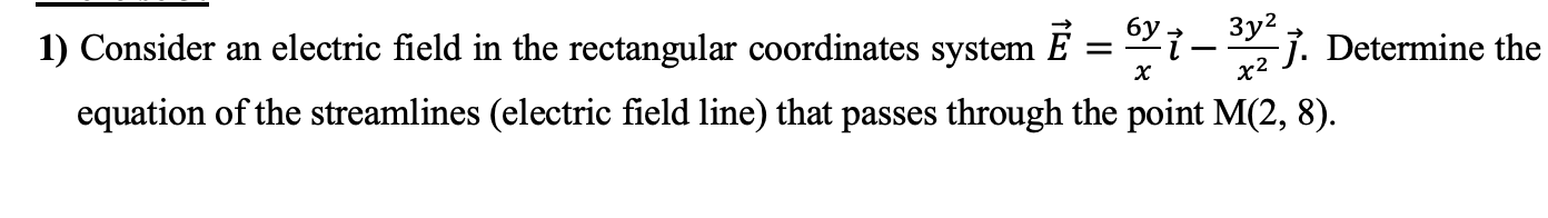 Solved 1) Consider an electric field in the rectangular | Chegg.com