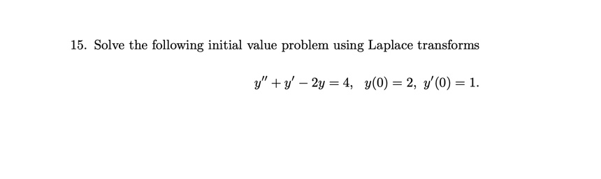 Solved Please solve Problem 15:15. Solve the following | Chegg.com Solved Please solve Problem 15:15. Solve the following | Chegg.com