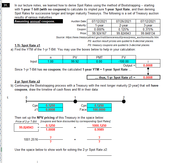 Solved 31. In our lecture notes, we learned how to derive | Chegg.com