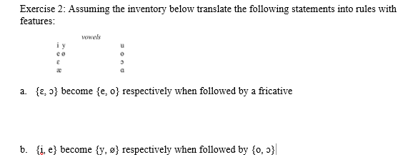 Solved Exercise 2: Assuming the inventory below translate | Chegg.com