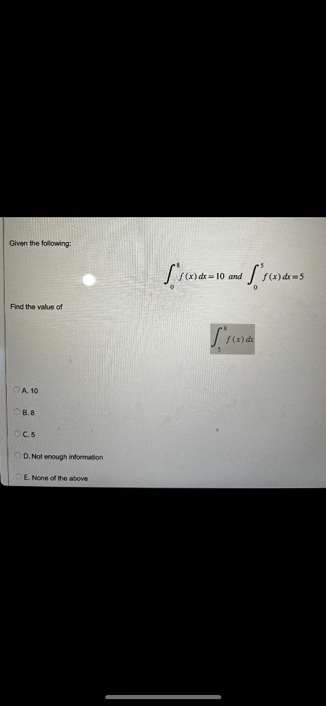 Solved given the following integral subscript 0 superscript | Chegg.com Solved given the following integral subscript 0 superscript | Chegg.com