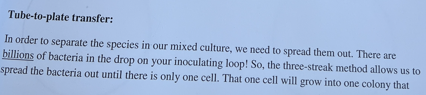 Tube-to-Tube transfer: The goal of this exercise is | Chegg.com