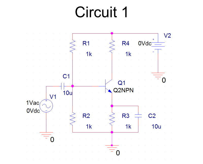 Solved Calculate the DC bias point of the transistor and the | Chegg.com