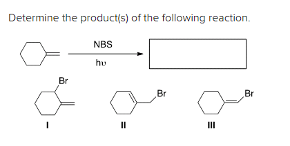 Solved II IV O III Predict the major product of the | Chegg.com