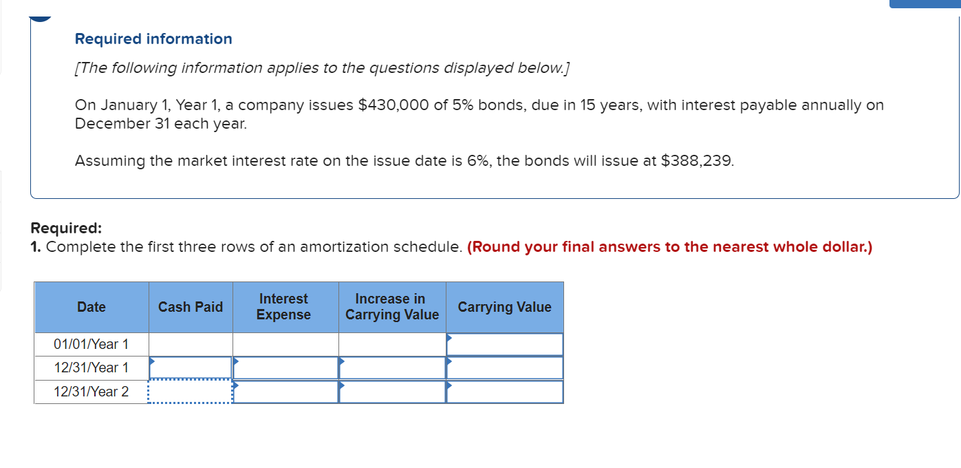 Solved Required information [The following information | Chegg.com