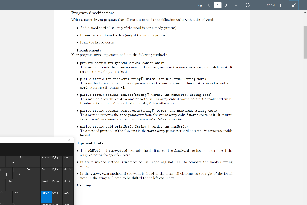 Solved Using the instructions on the first page? What would | Chegg.com