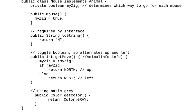 Solved Universal JAVA Concept: "interface" means you are | Chegg.com