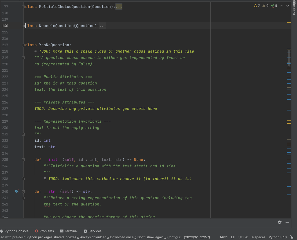 Solved Can you read the following code and try to complete | Chegg.com