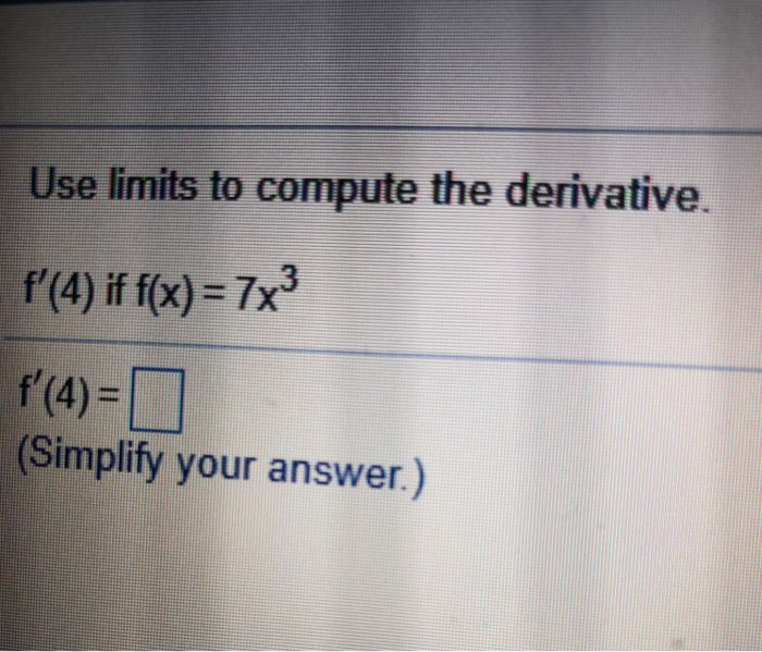 Solved The notation lim fx) is read Choose the correct | Chegg.com