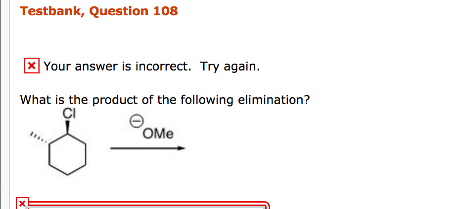 Solved Testbank, Question 108 ×| Your answer is incorrect. | Chegg.com